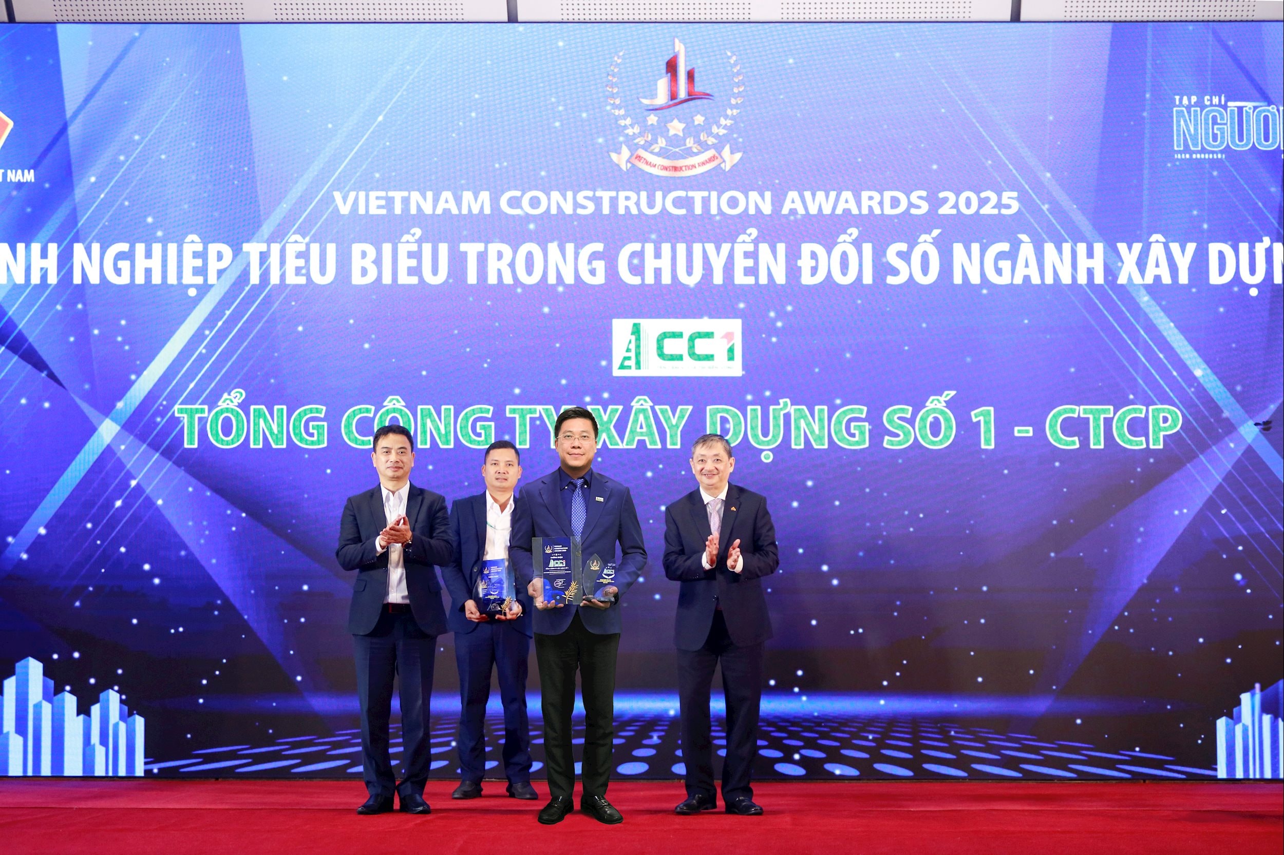 CC1 được vinh danh tại Vietnam Construction Awards 2025: Khẳng định vị thế tiên phong trong ...