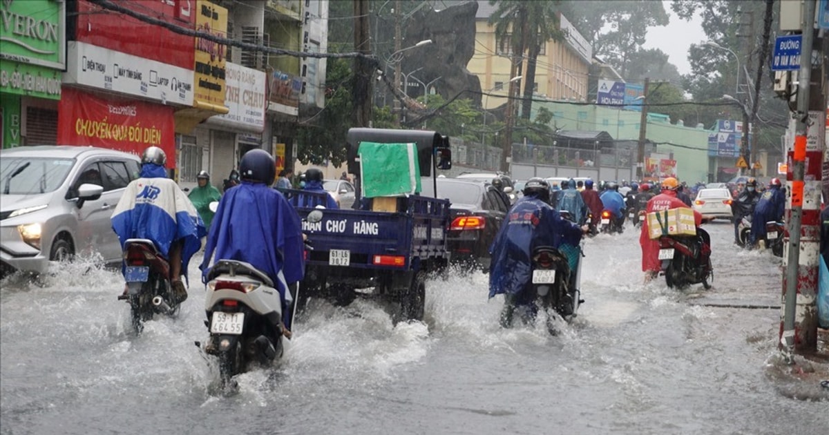 Vì sao chợ Thủ Đức 'thất thủ', đường bể, bung nắp cống trong mưa lớn?