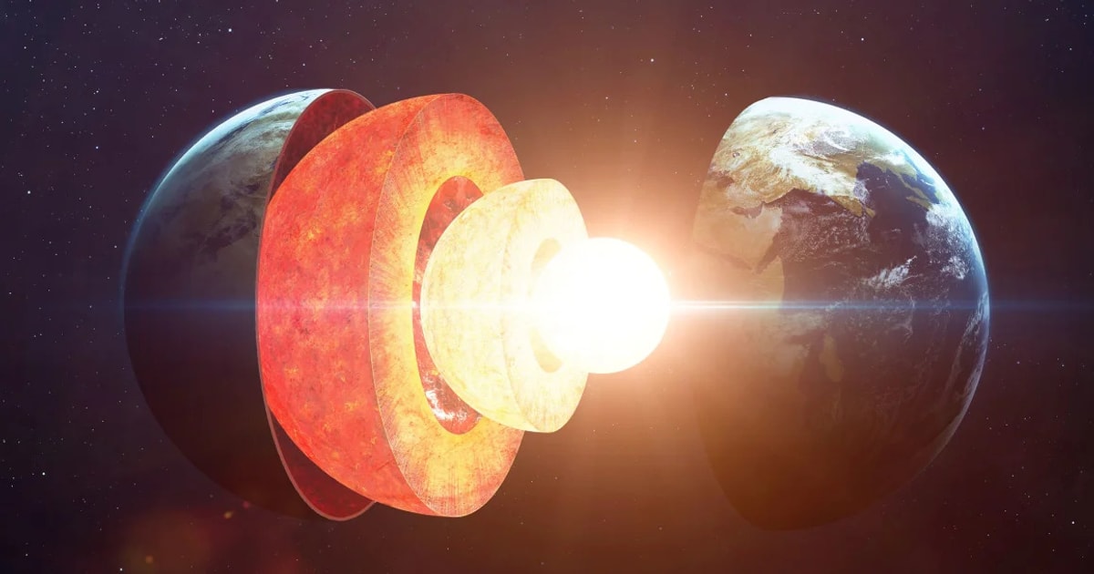 Hình dạng lõi Trái đất đang thay đổi