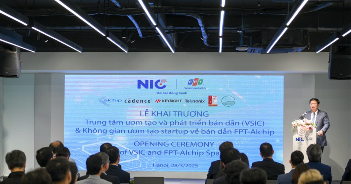 NIC bắt tay với 'ông lớn' công nghệ, thành lập trung tâm phát triển bán dẫn