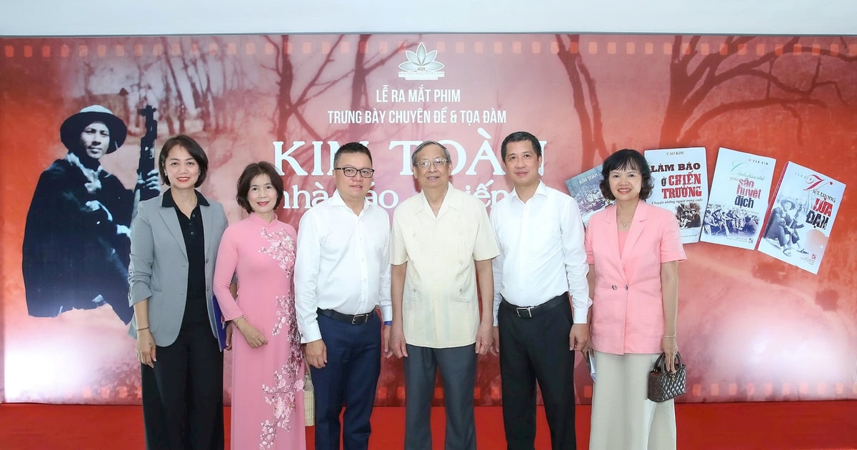 'Kim Toàn - Nhà báo, chiến sĩ': Điển hình cho bản anh hùng ca của nền ...