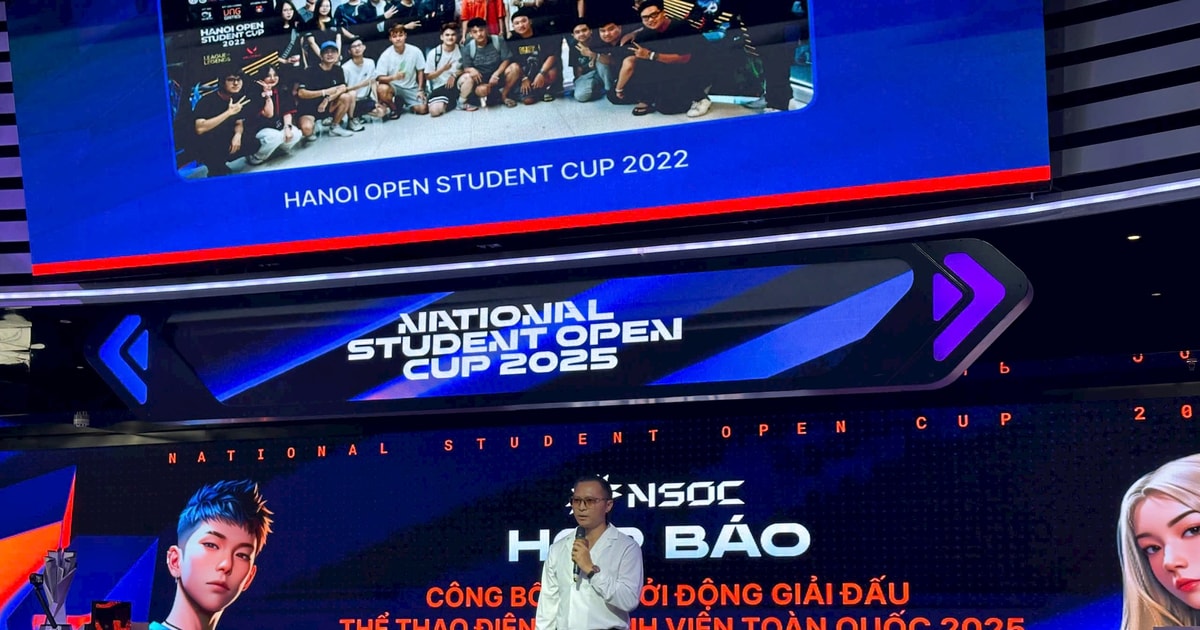 Khởi tranh giải eSports sinh viên hàng đầu Việt Nam - NSOC 2025