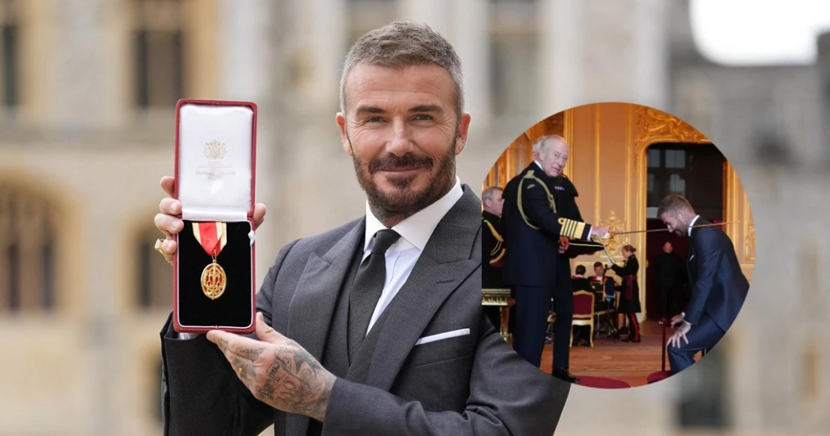 David Beckham trở thành Hiệp sĩ nước Anh
