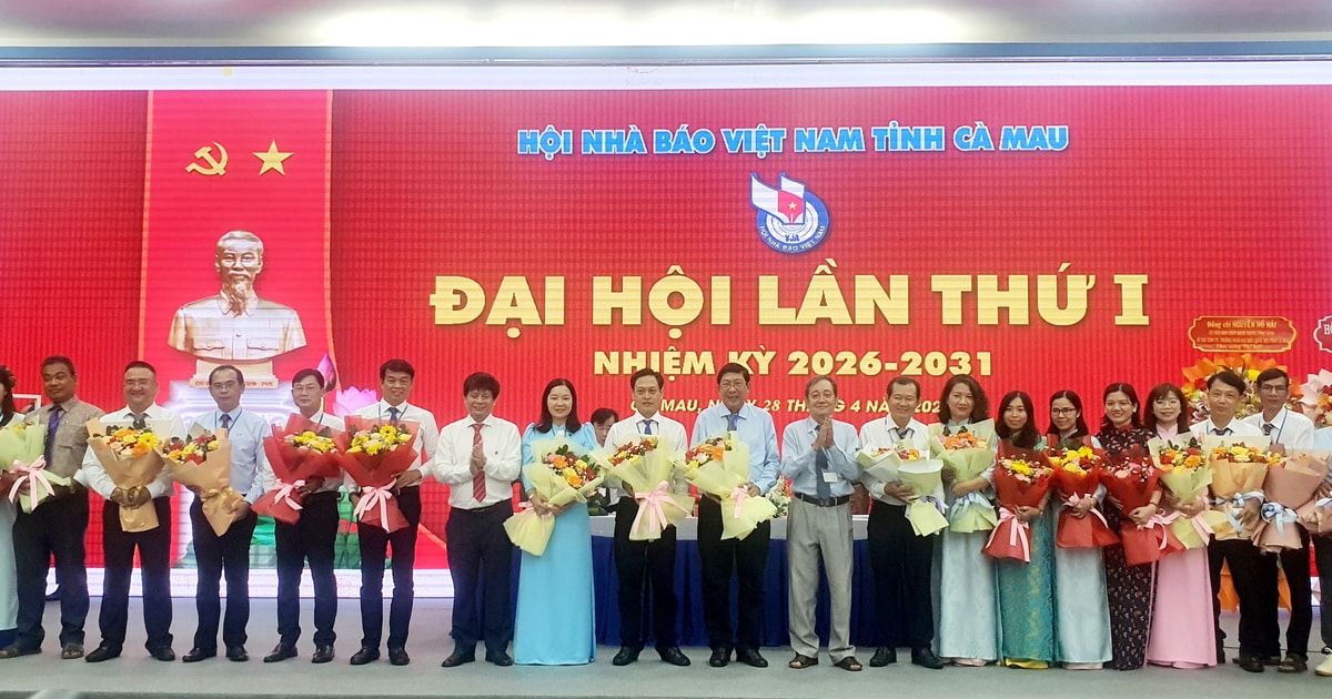 Nhà báo Nguyễn Thanh Dũng tái đắc cử Chủ tịch Hội Nhà báo tỉnh Cà Mau